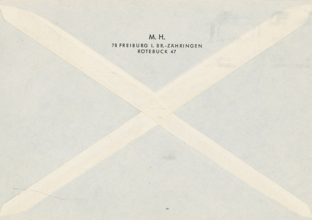 Lettre de Heidegger à Roger Munier – Roger Munier